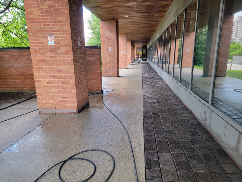 Commercial Property Cleaning - AquaTerra Mobile Wash